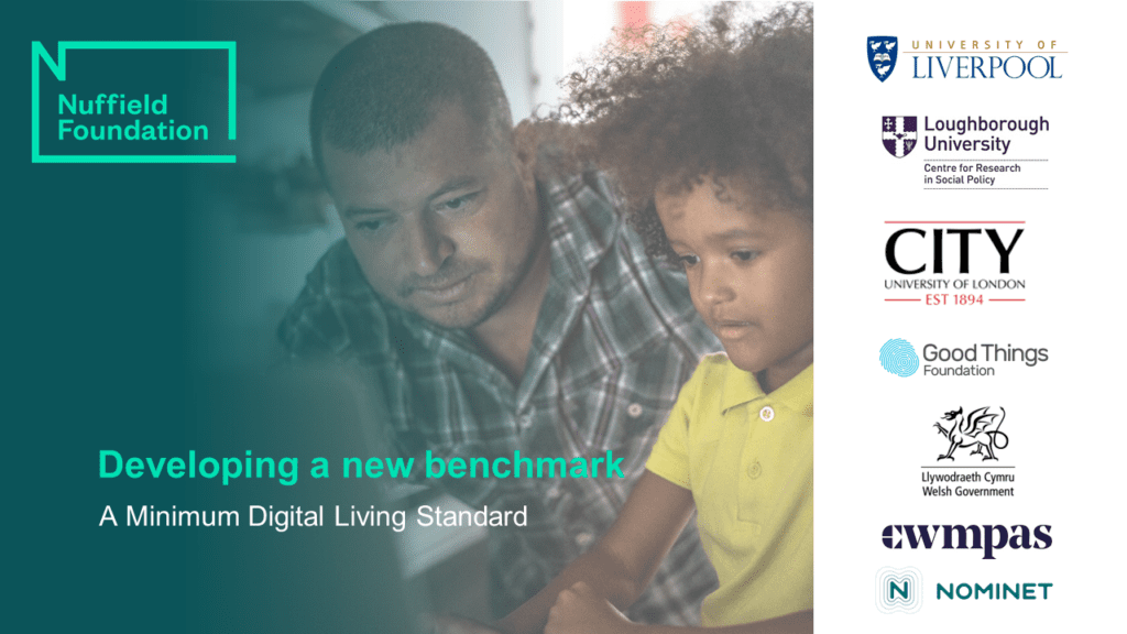 Developing a new benchmark: a Minimum Digital Living Standard ...